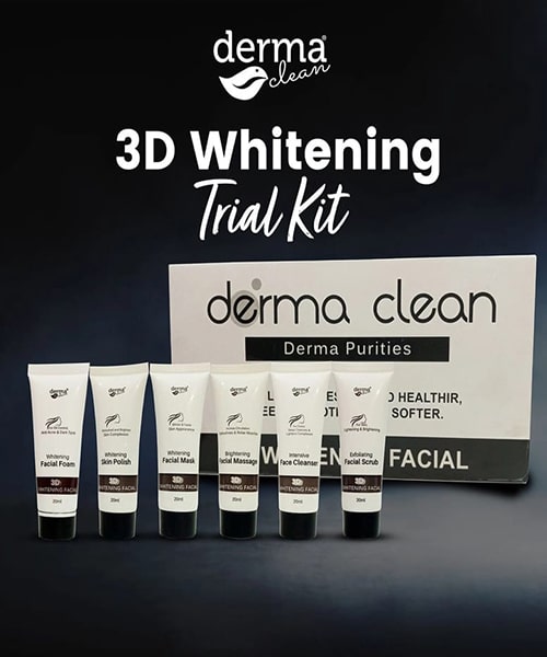 Derma Clean 3D Whitening Facial Trial Kit